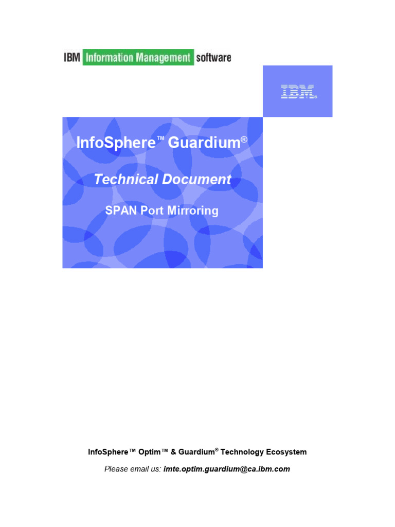 SPAN Port Mirroring - Tech | PDF | Computer Network | Network Switch