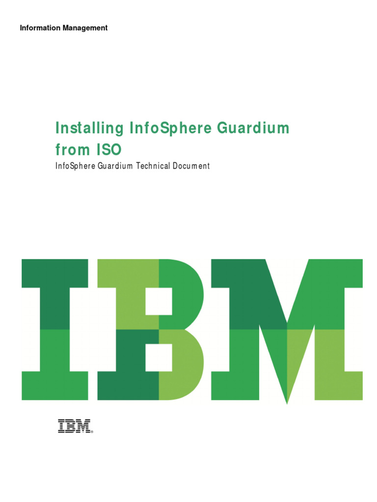 Building Guardium From ISO V9.0 | PDF | Operating System | Virtual Machine