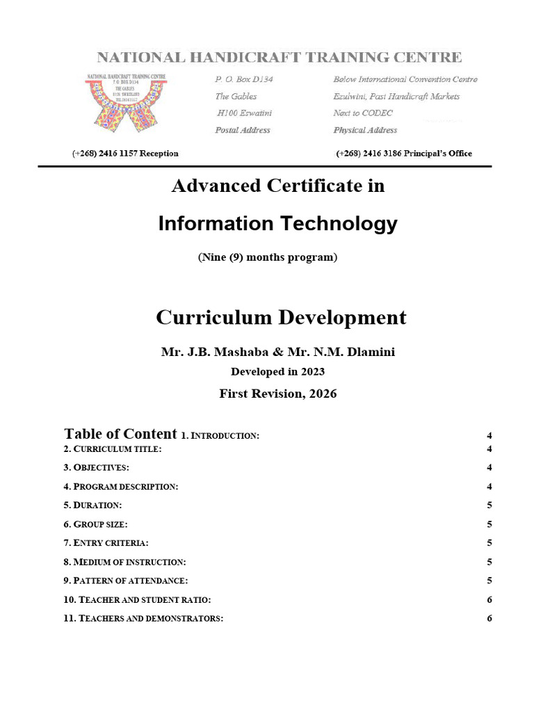 It Syllabus 2024 | PDF | Curriculum | Information Technology