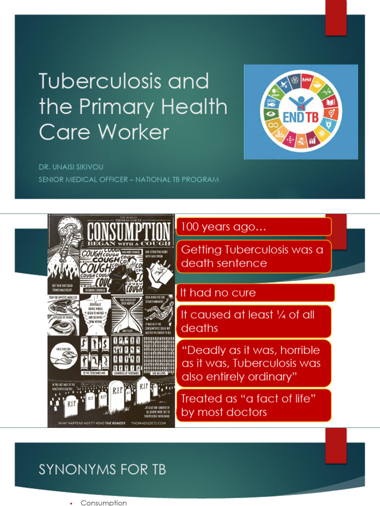 Part 4 - Tuberculosis and The Primary Healthcare Worker | Download Free ...