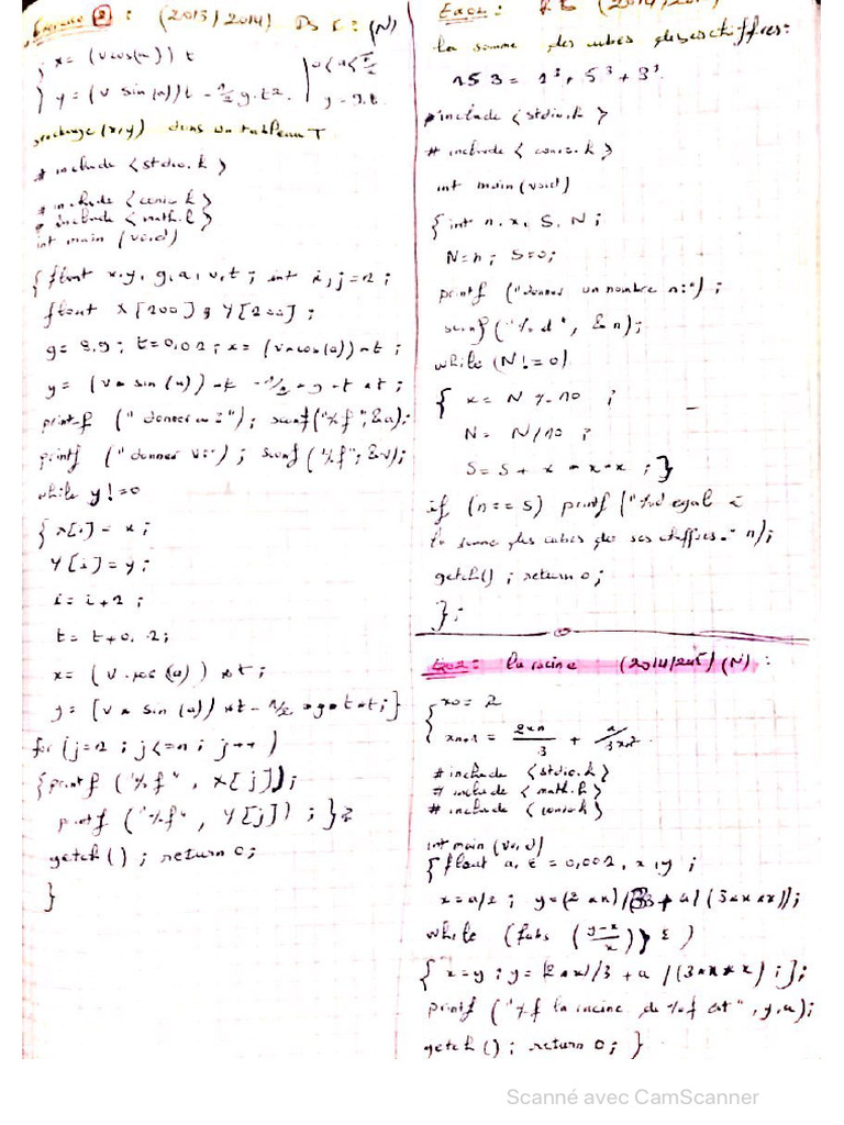 Correction Ds C | PDF