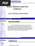 Manual Braco Robotico Versao5 | PDF | Arduino