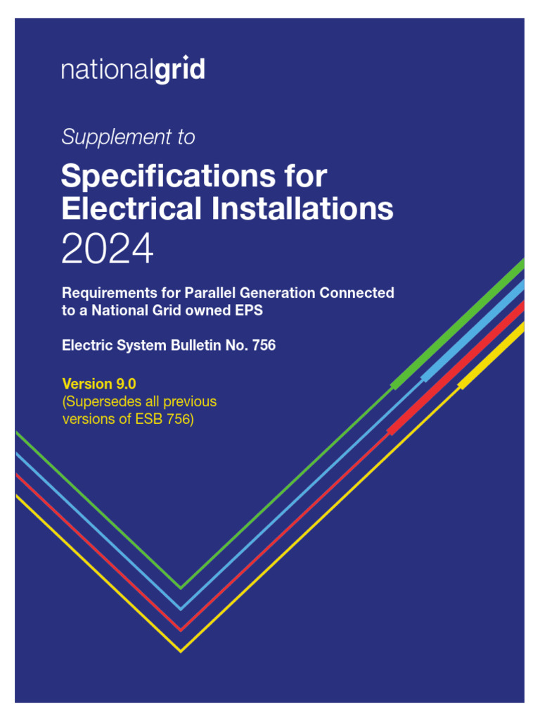 2024 Electrical Installations Specifications | PDF | Electric Power ...