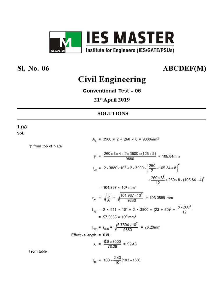 1555851164350-Solution of Test-6 | PDF