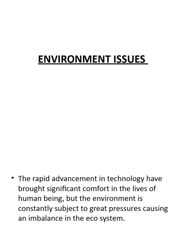 Environmental Issues | PDF | Textiles