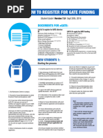 GATE e-Service Registration Locations | PDF