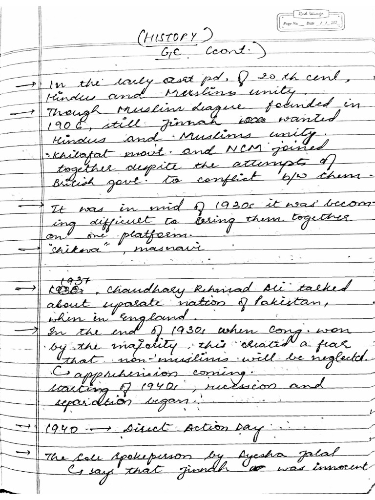 GE HISTORY Unit 3 Answer | PDF