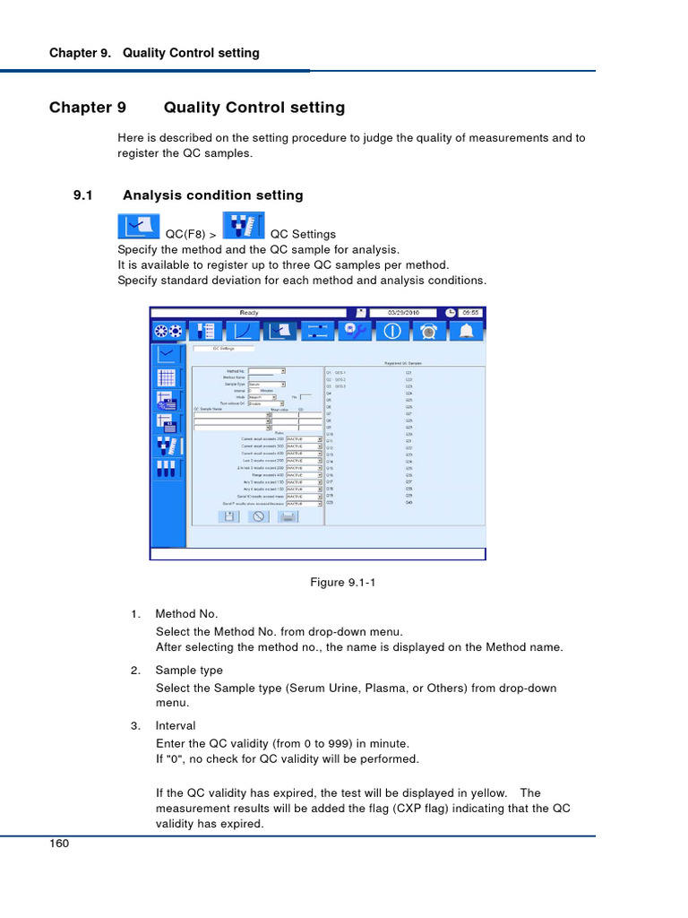 QC Sample Registration and Settings Guide | PDF | Mean | Sampling ...