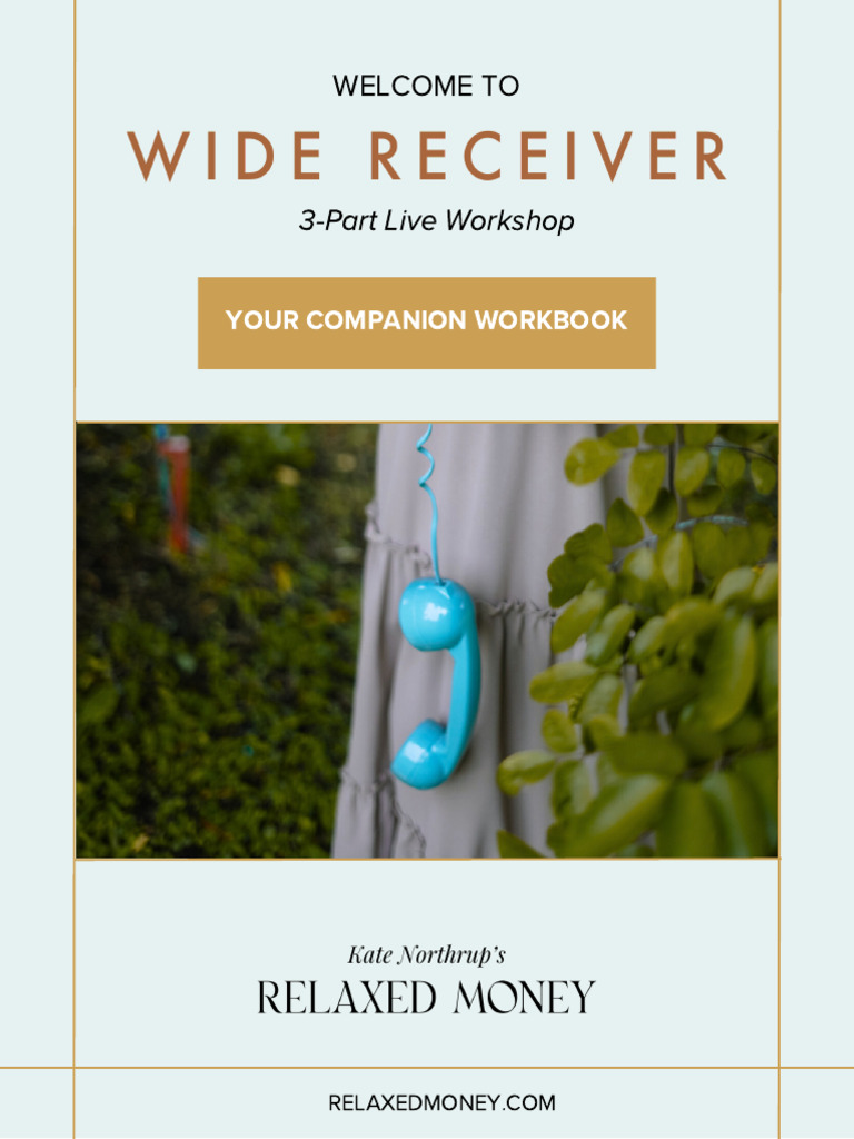 Wide Receiver Work Book 2 | PDF | Mortgages | Expense