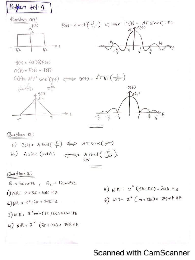Problem Set 1 | PDF