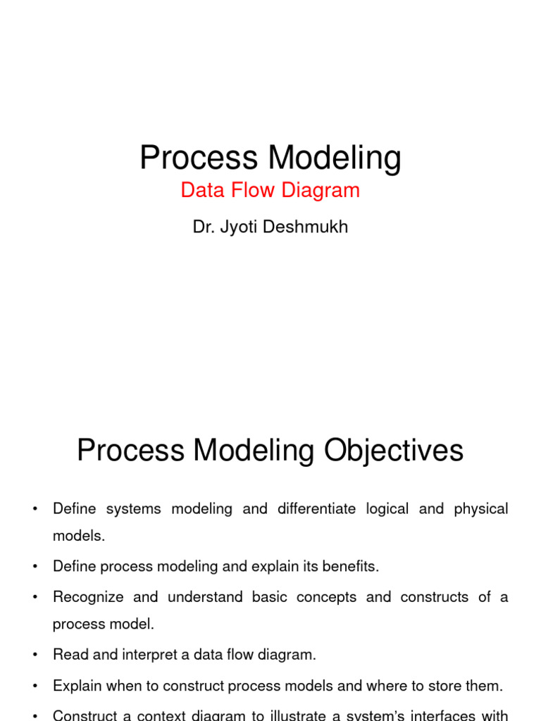 Process Modeling using DFD | PDF | Computing