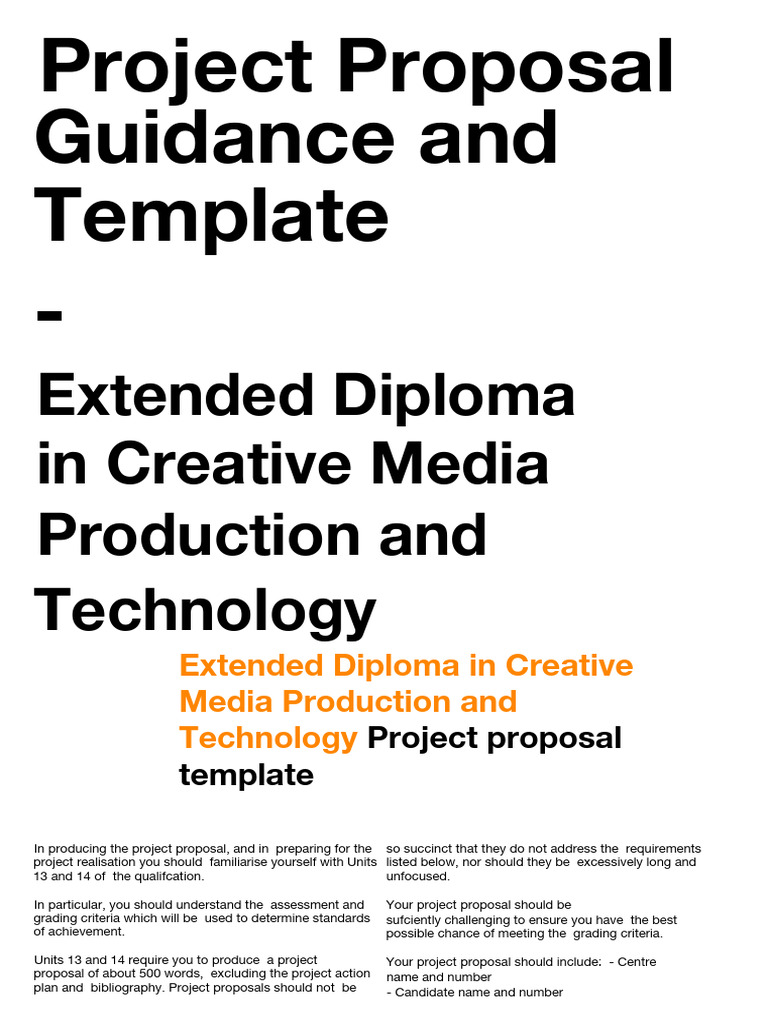 Extended Diploma Project Proposal | PDF | Podcast | Knowledge