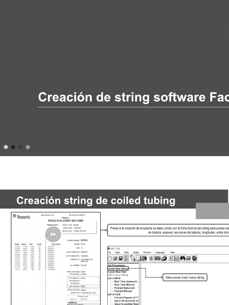 Creación de String Software Fact | PDF