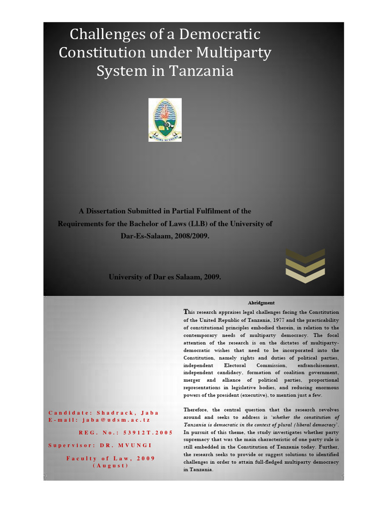 Challenges of A Democratic Constitution | PDF | Democracy | Political ...