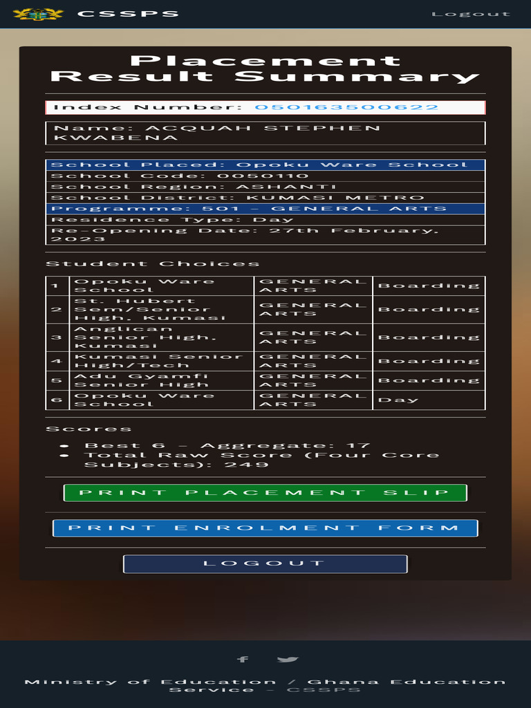 Cssps - Portal | PDF