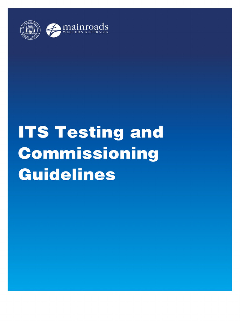 Its Testing and Commissioning Guidelines | PDF | Computer Network ...