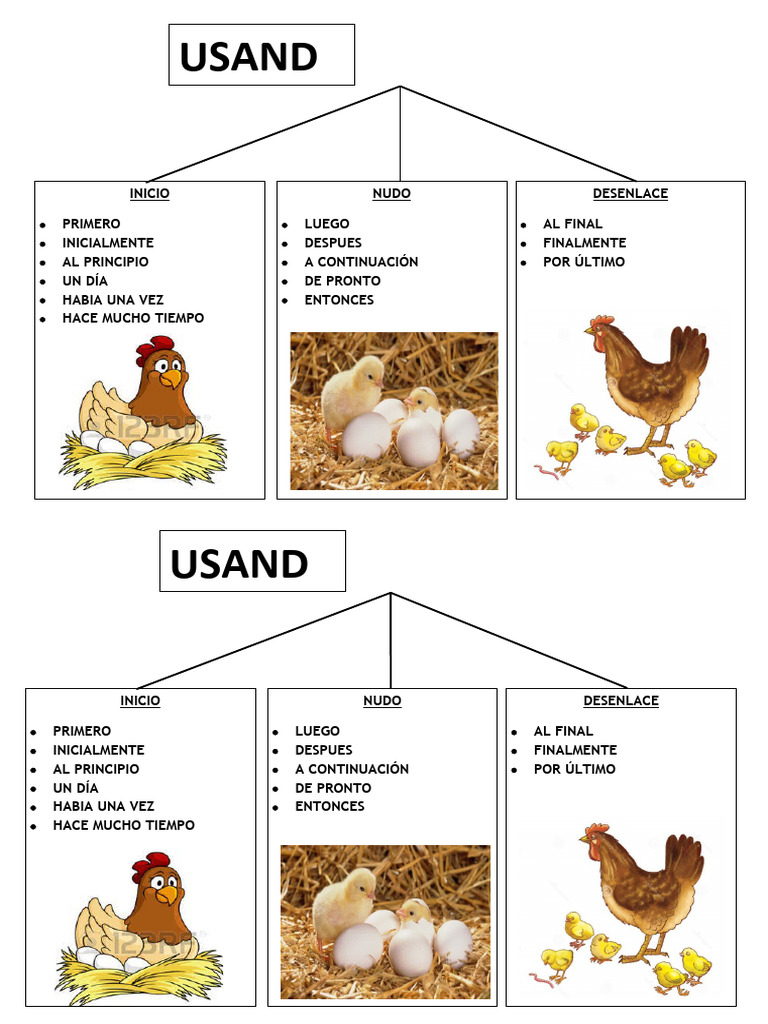 Usando Conectores Cuento | PDF