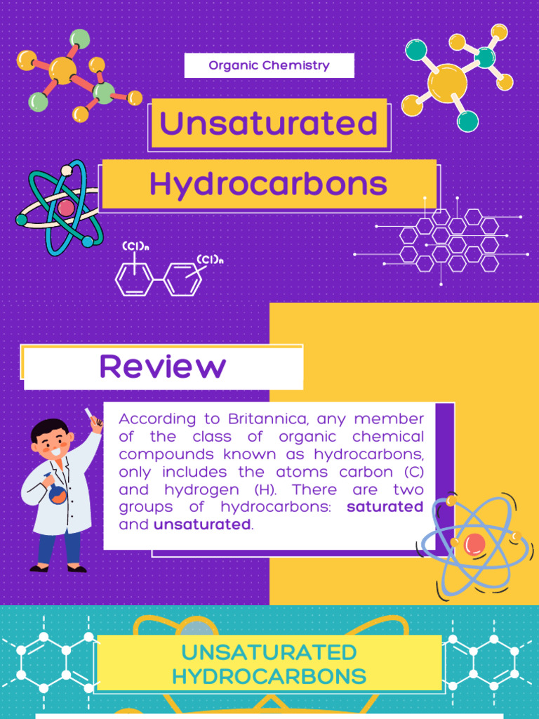 Unsaturated Hydrocarbons - FINALS | PDF | Alkene | Hydrocarbons