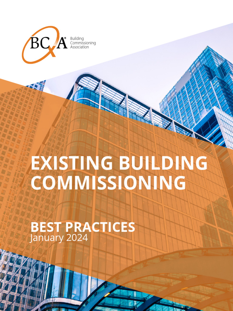 Existing Building Commissioning Guide | PDF | Verification And ...