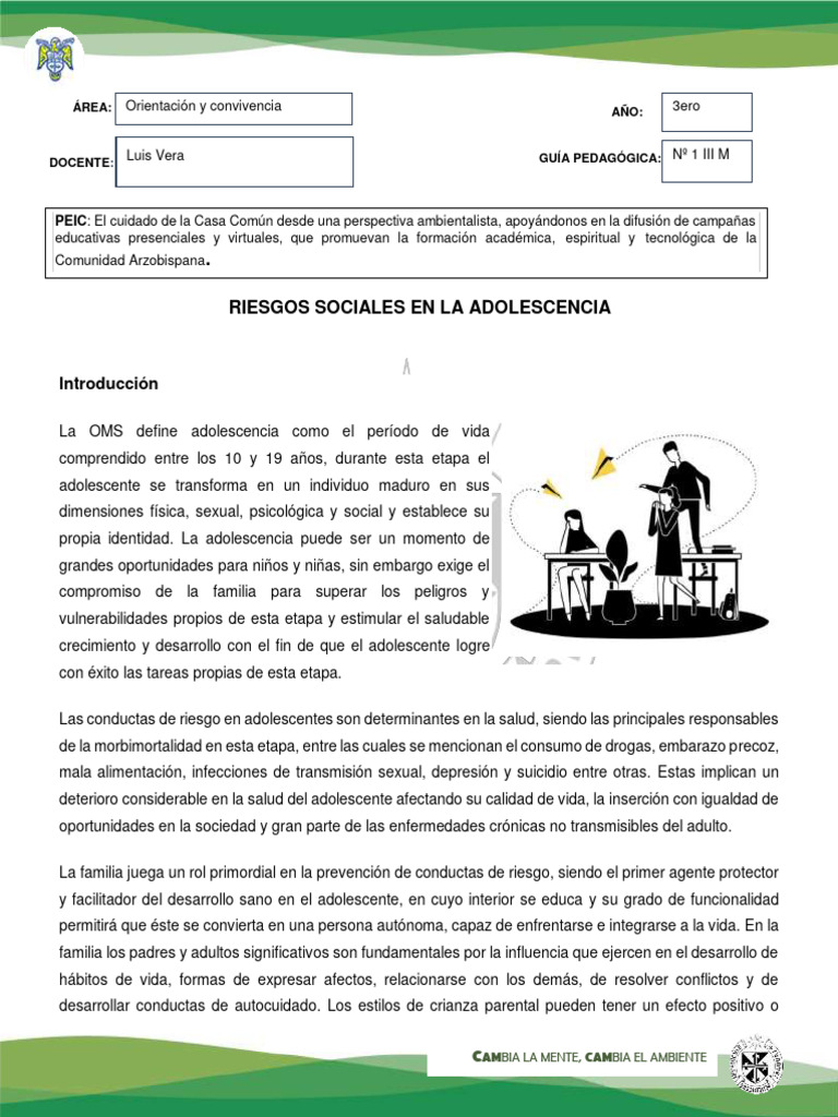 Guia Pedagogica 1 Orientacion III Momento Academico. Corregida. | Descargar gratis PDF | La ...