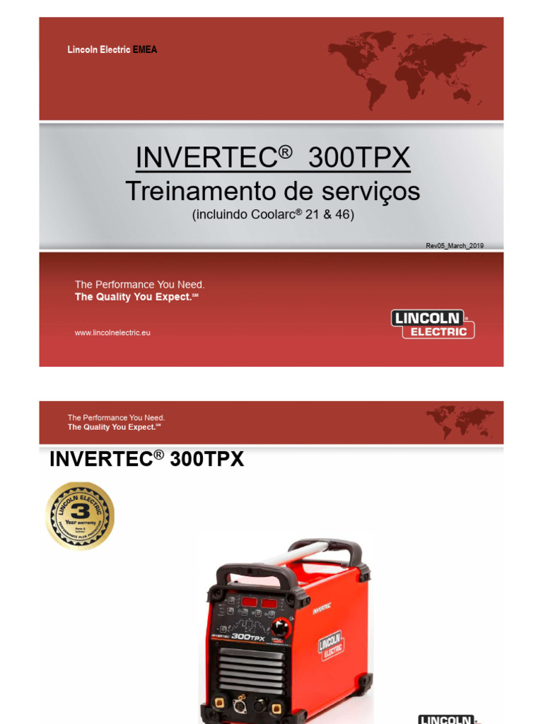 Invertec 300TPX | PDF | Cátodo | Eletricidade