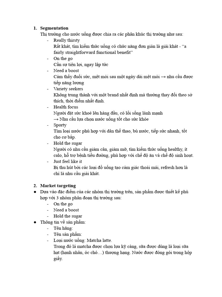 MKTCB - Discussion Chap5 - Nhóm 2 | PDF