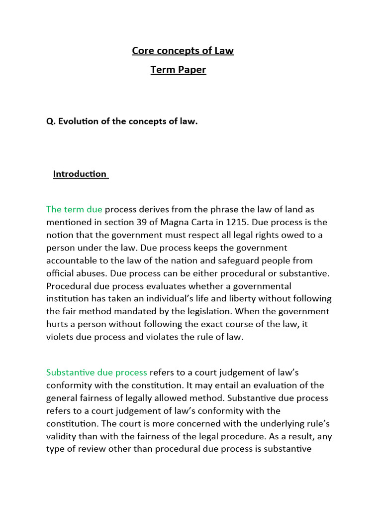 CCL tp2 | PDF | Due Process | Constitution