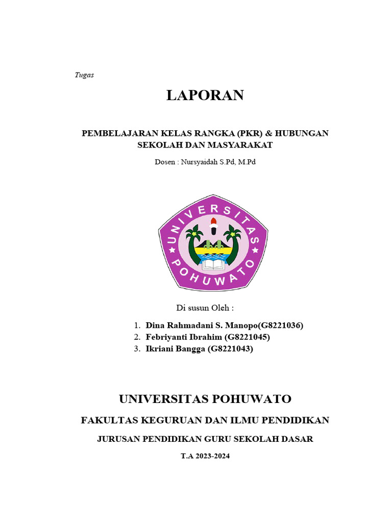 Laporan Bu Nursaida 2024 | PDF | Ilmu Sosial | Kesehatan Holistik
