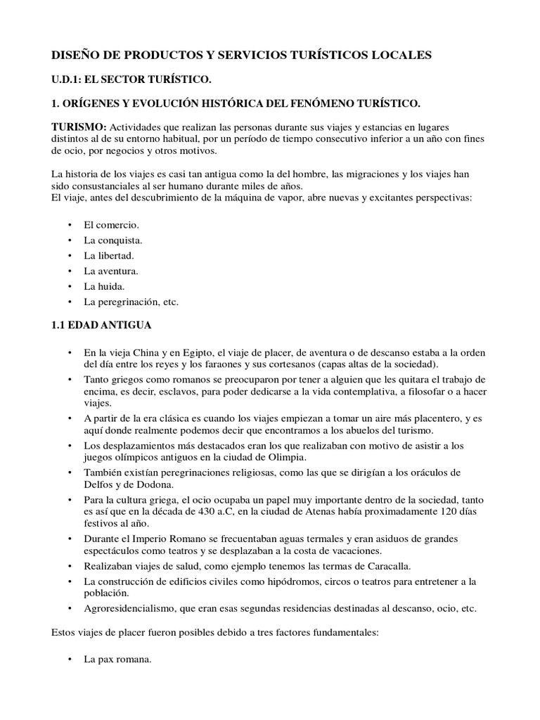 El Sector Turístico | PDF | Turismo | Elasticidad (economía)
