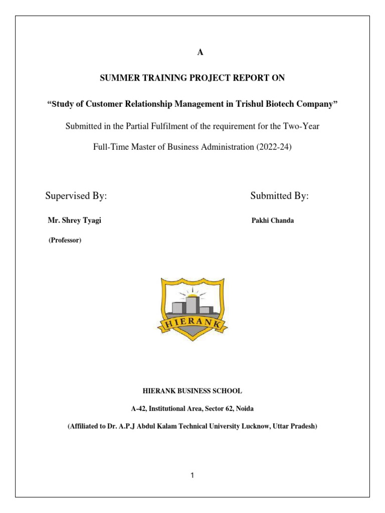 STPR 3sem | PDF | Customer Relationship Management | Fertilizer