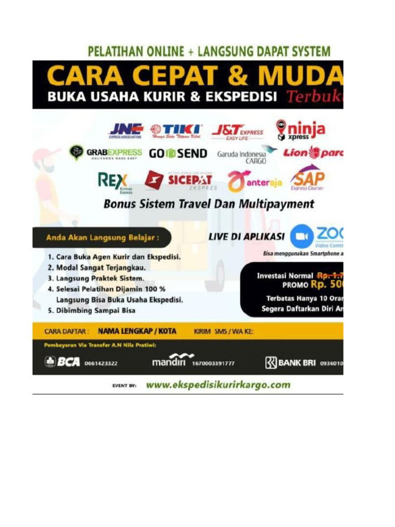 Brosur Ekspedisi | PDF