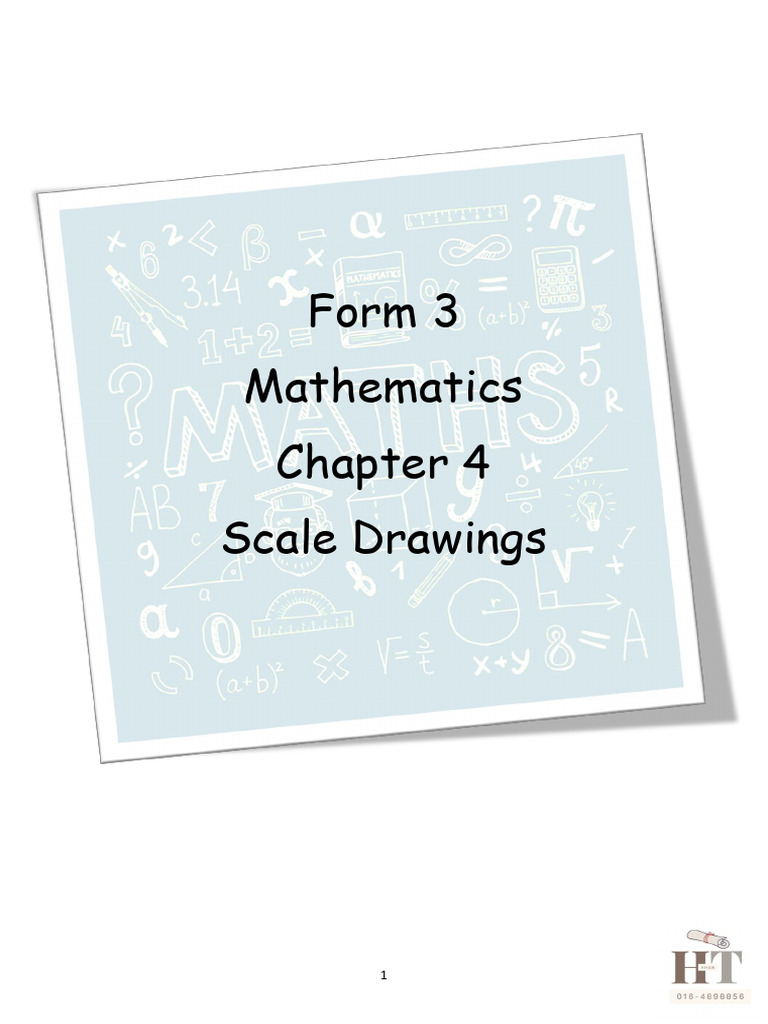 Understanding Scale Drawings in Mathematics | PDF | Area | Mathematics
