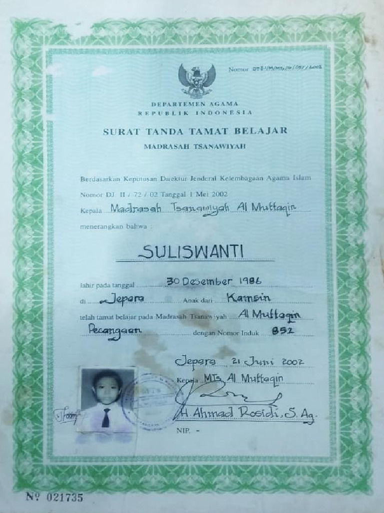 Edit Ijazah | PDF