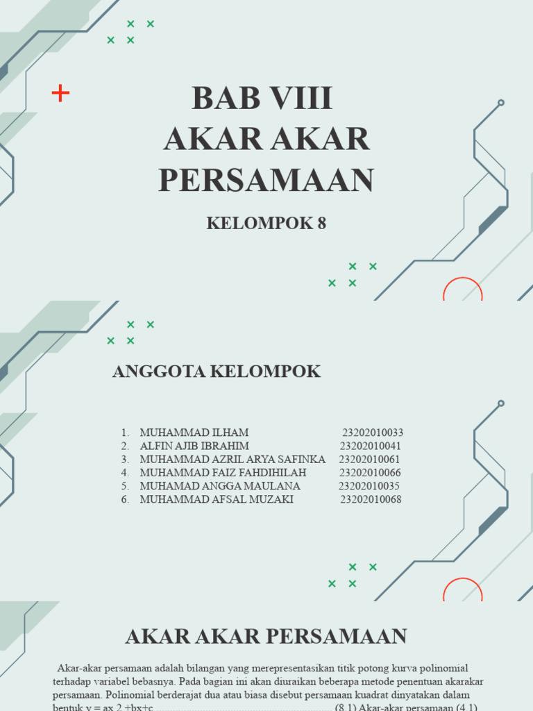 KELOMPOK 8 MATLAB | PDF