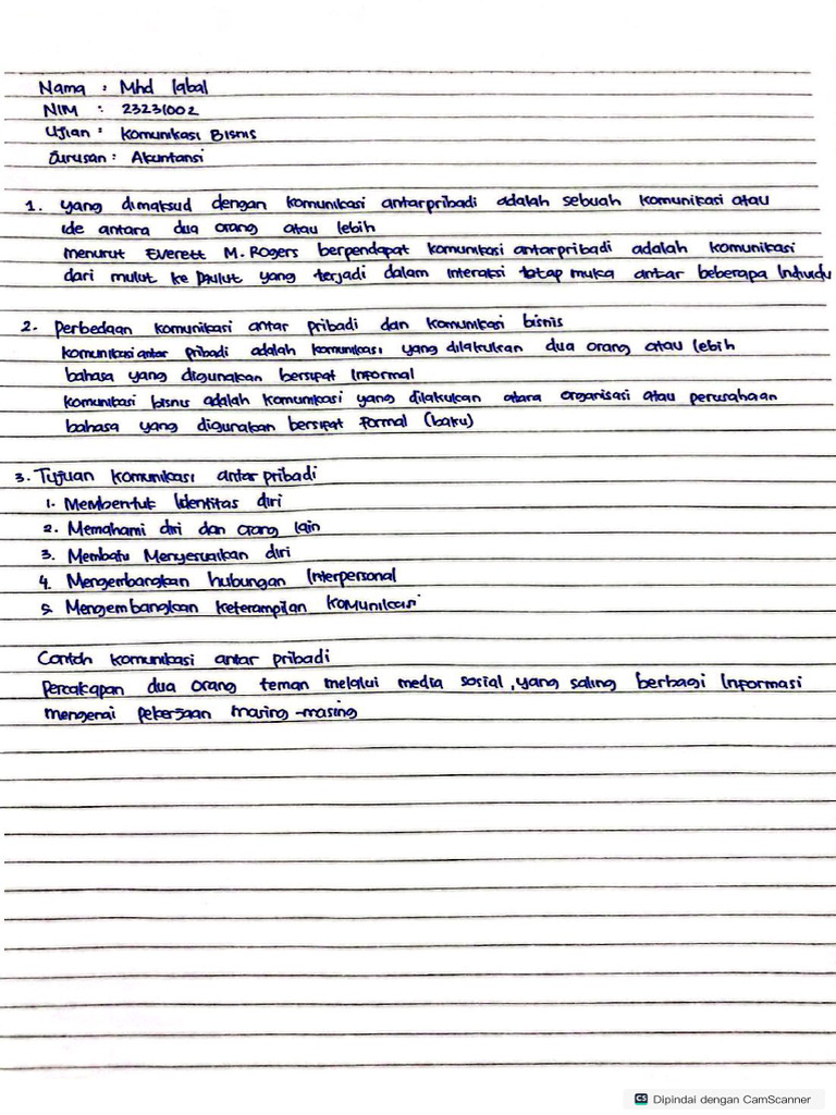 Uts Kombis MHD Iqbal 23231002 | PDF