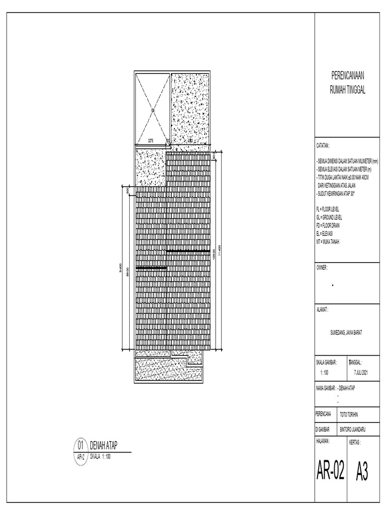 Contoh Portofolio Drafter Rumah Tinggal Pdf