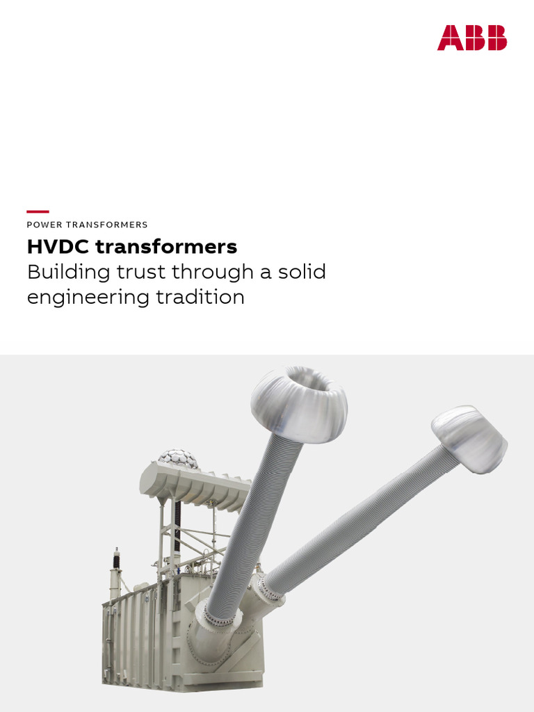 HVDC Converter Transformers | PDF | High Voltage Direct Current | Electric Power Transmission