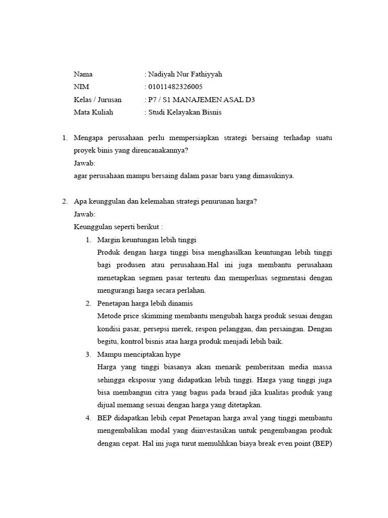 Tugas SKB Latihan Modul | PDF | Karier & Perkembangan | Bisnis