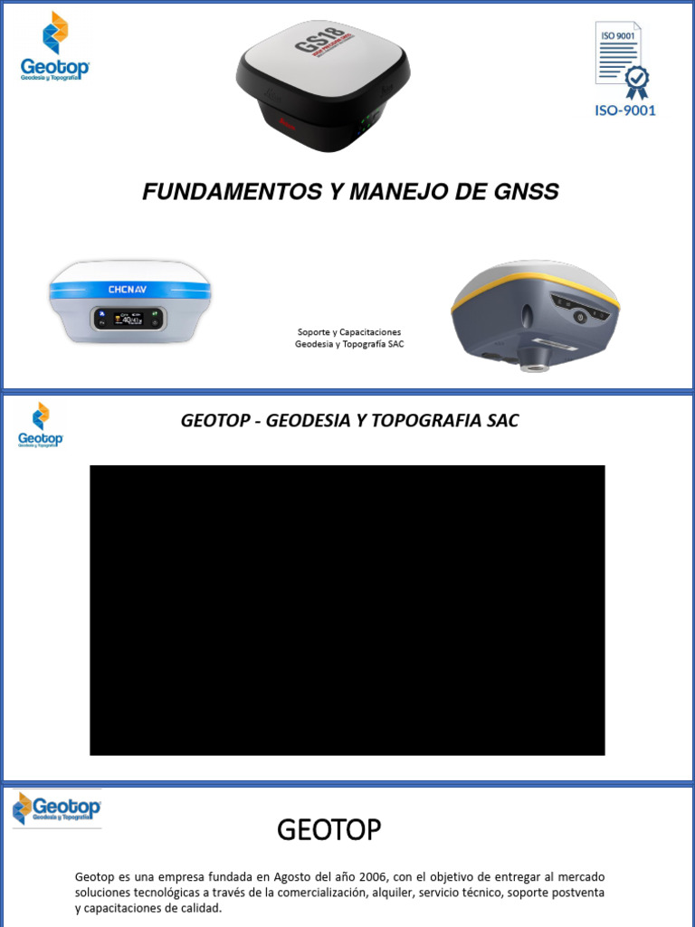 Capacitacion GNSS V.3 | PDF | Geodesia | Sistema coordinado