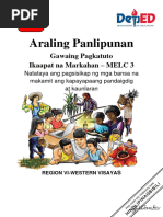 Araling Panlipunan 8: Quarter 2, Week 4 | PDF