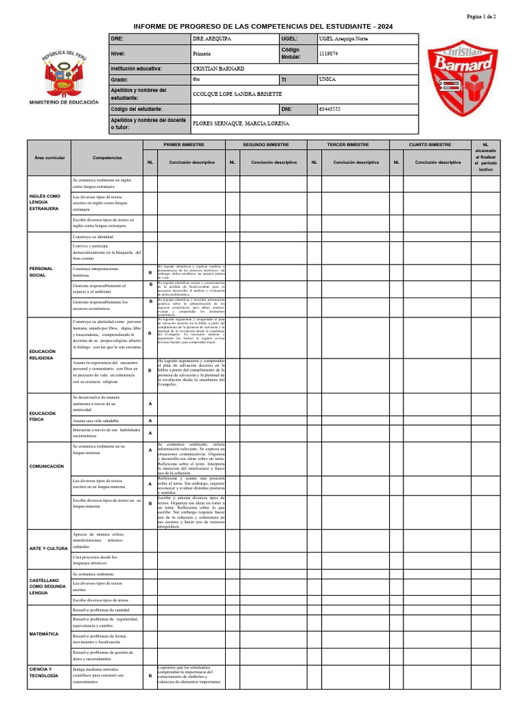 Libreta 2024 Primaria | Descargar gratis PDF | Salvación