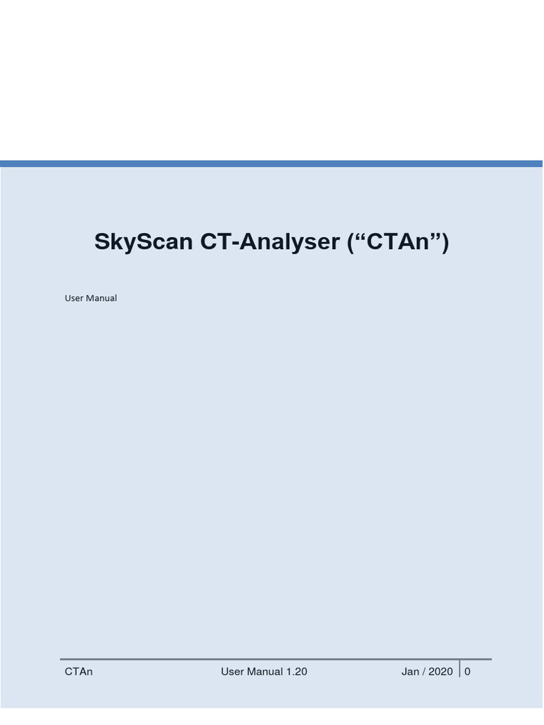 CTAn UserManual | Download Free PDF | 3 D Computer Graphics | Computer File