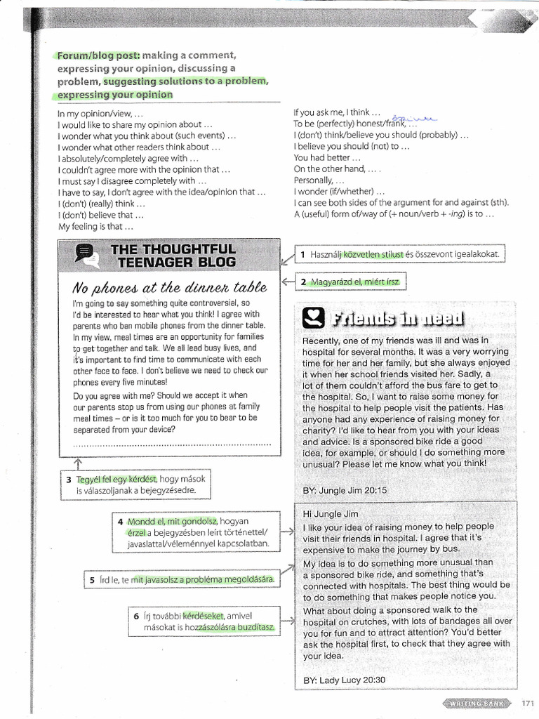 Writing Bank - Informal Letter, Giving Advice | PDF | Foreign Language ...