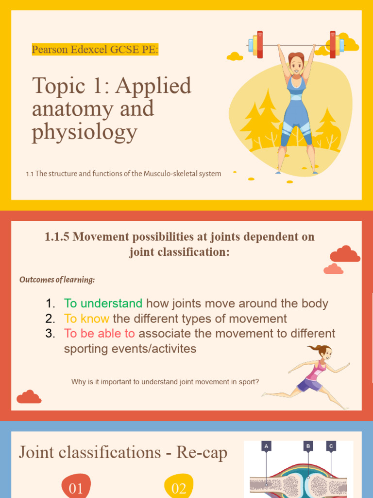 Lesson 1 - Topic 1 - Movement of Joints | PDF | Anatomical Terms Of Motion | Planets