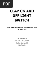 Clap Switch Design and Applications | PDF | Electronic Circuits | Relay