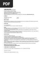Uso y Precauciones de Derrumal 300 | PDF | Medicamentos con receta ...