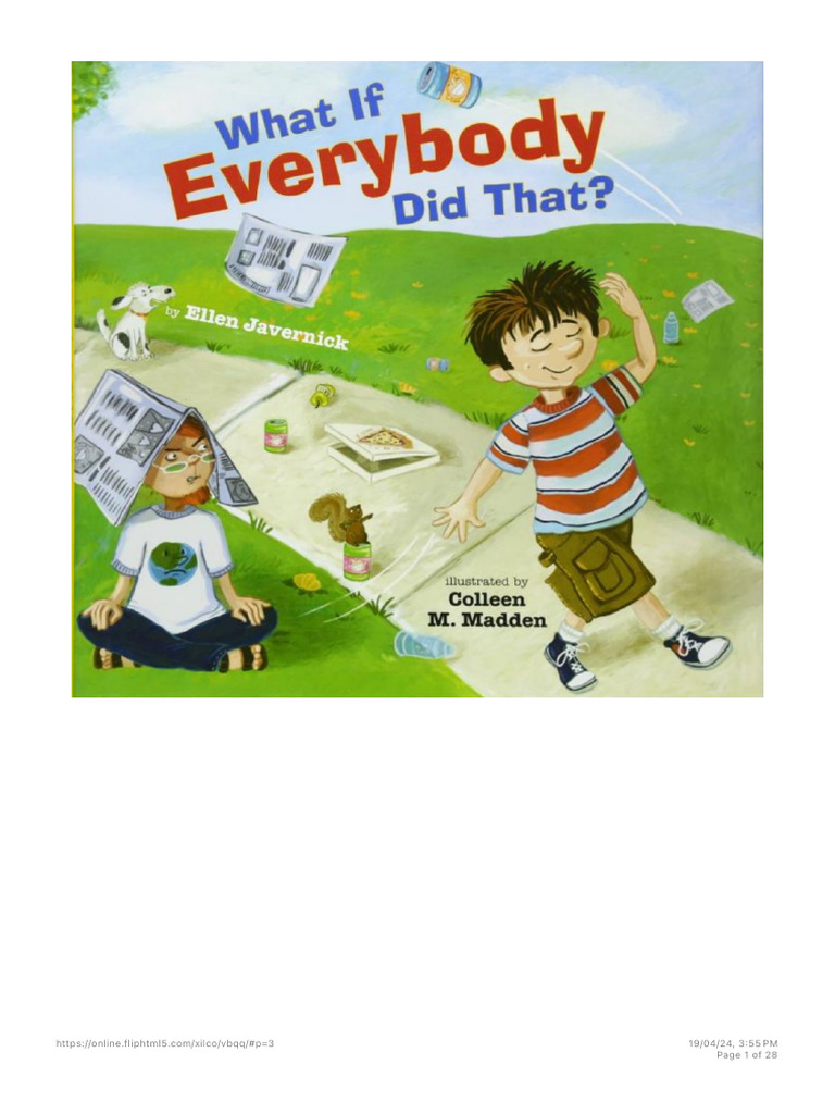 What If Everybody Did That? Activities | PDF