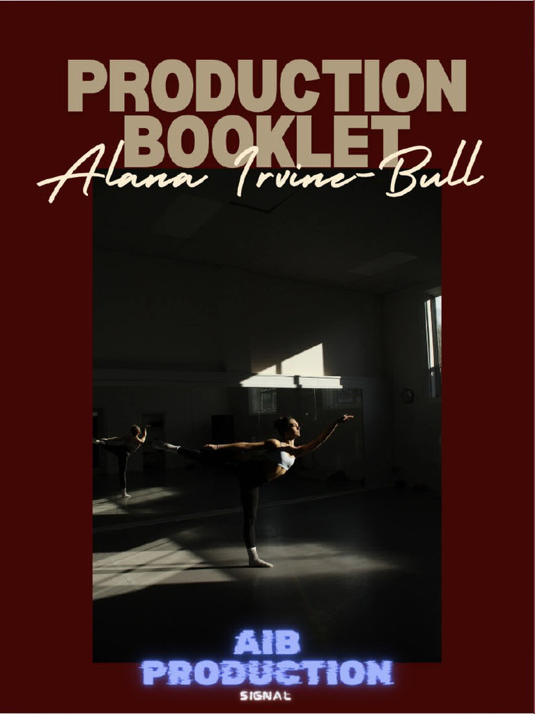 Production Booklet 2024 | PDF