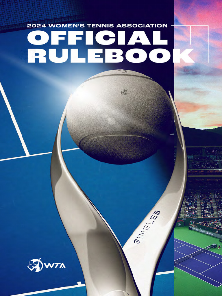 2024 WTA Rulebook 2 11 2024 | PDF | Grand Slam (Tennis) | Tournament