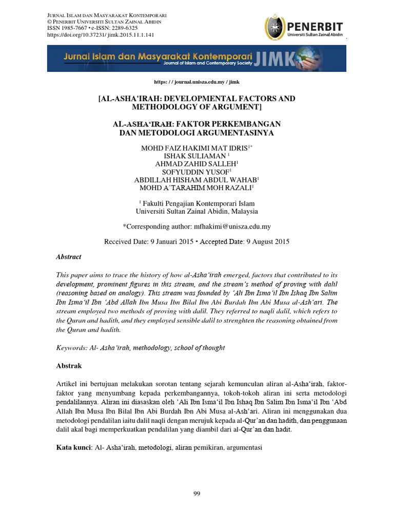 Sejarah Ashairah | PDF | Sejarah | Agama & Spiritualitas